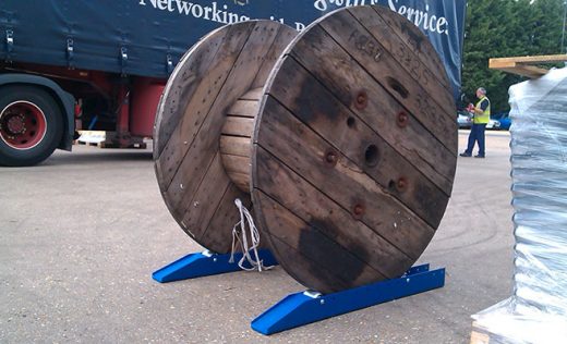 Cable Drum Rollers Heavy Duty & Adjustable - Packing Tables