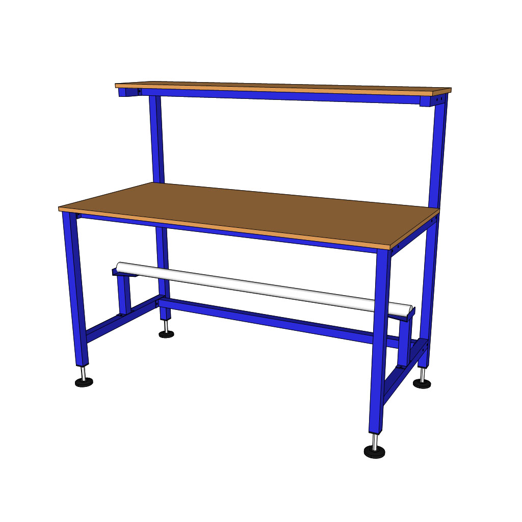 1800Lx750W Model F Packing Table - Packing Tables by Spaceguard