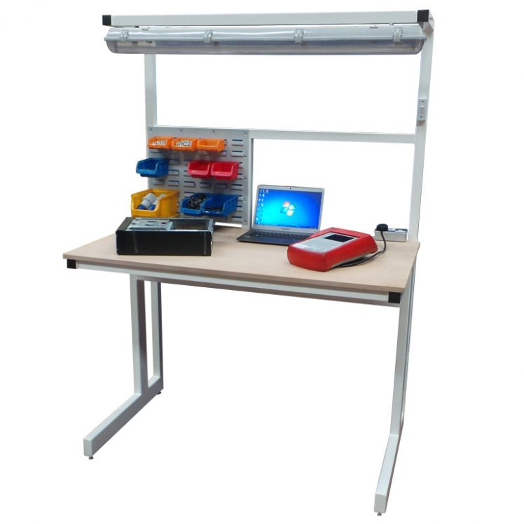 Cantilever Electrical Workbench - Packing Tables by Spaceguard