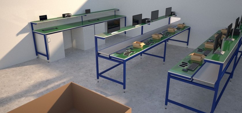 Packing Tables manufactured by Spaceguard - Packing Tables by Spaceguard