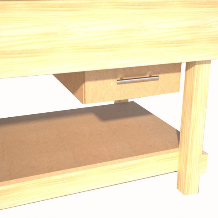 Wooden Workbench - Packing Tables by Spaceguard