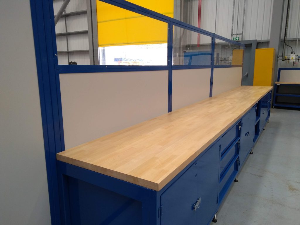 Heavy Duty Steel Locker Workbench - Packing Tables by Spaceguard