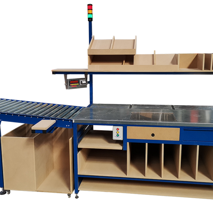Bespoke Benches - Packing Tables by Spaceguard
