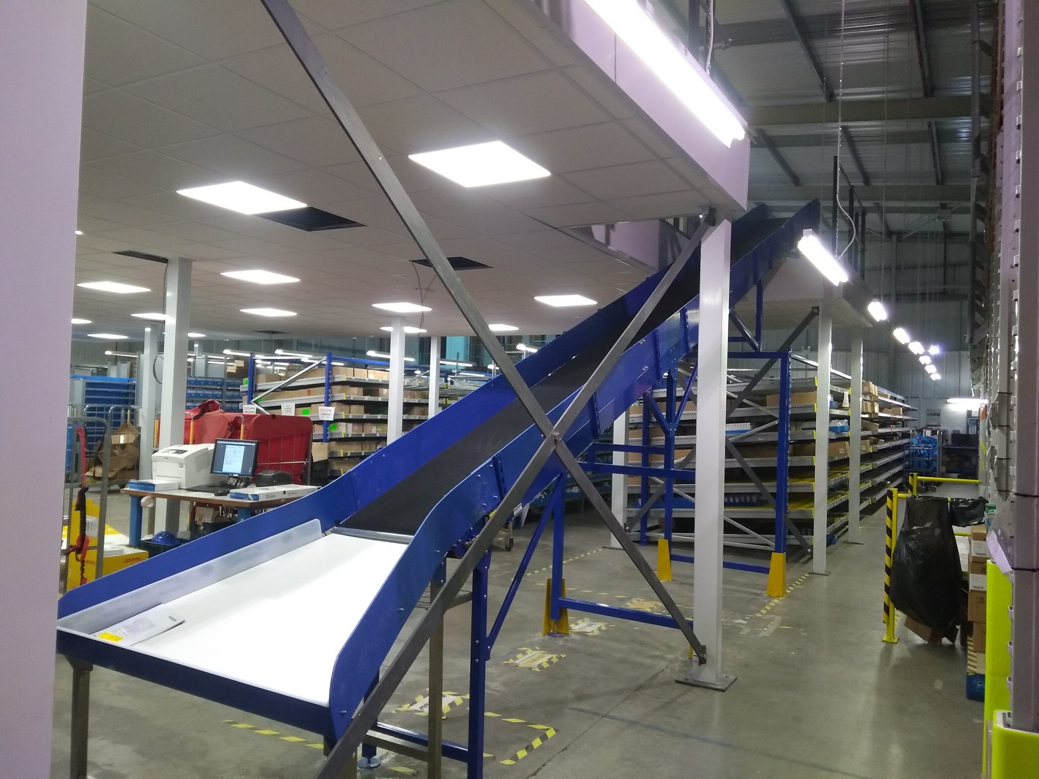 Conveyor Gallery - Packing Tables by Spaceguard