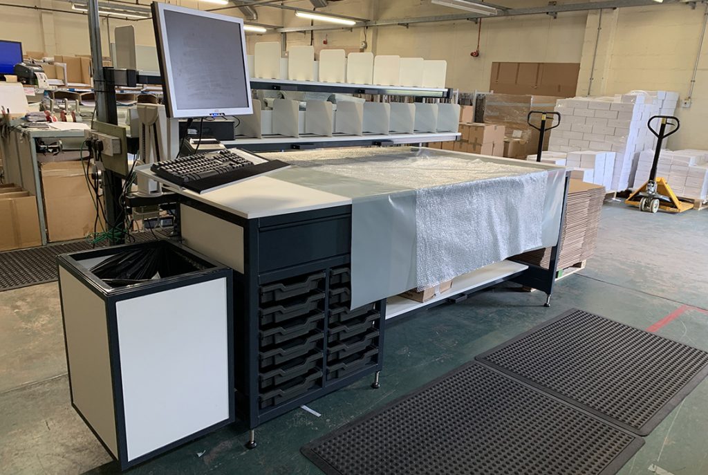 Packing Tables for Warehouse eCommerce & Distribution