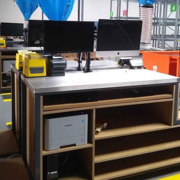 Warehouse Packing Bench - Packing Tables by Spaceguard