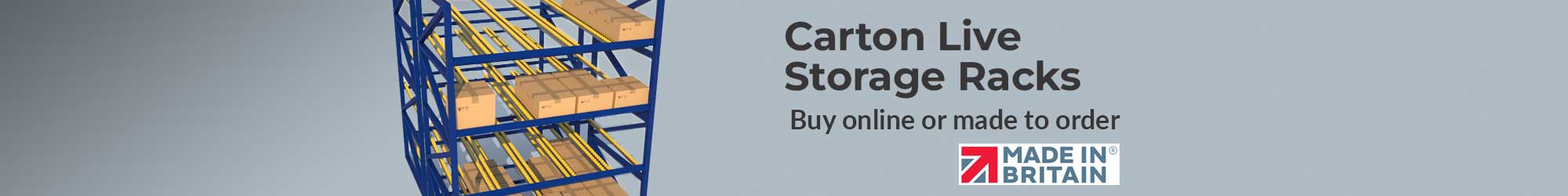 Carton Live Storage Racks - Packing Tables by Spaceguard