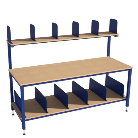 Packing Table with Dividers - Packing Tables by Spaceguard