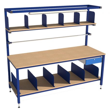 Warehouse Workbench - Packing Tables by Spaceguard