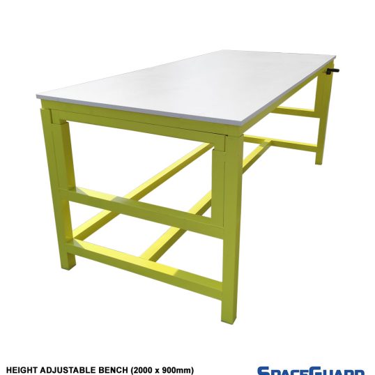 Mechanically Adjustable Workbench - Packing Tables by Spaceguard