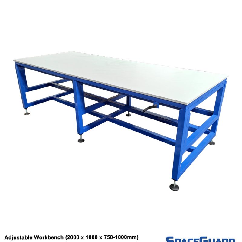 Mechanically Adjustable Workbench - Packing Tables by Spaceguard