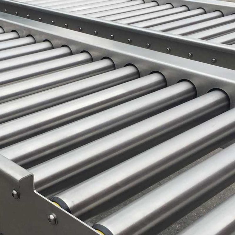 Stainless Steel Conveyor Rollers - Packing Tables by Spaceguard